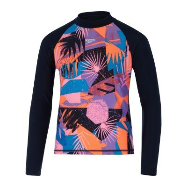 SPEEDO YTH VECTOR LS RASHIE - Totally Sports & Surf